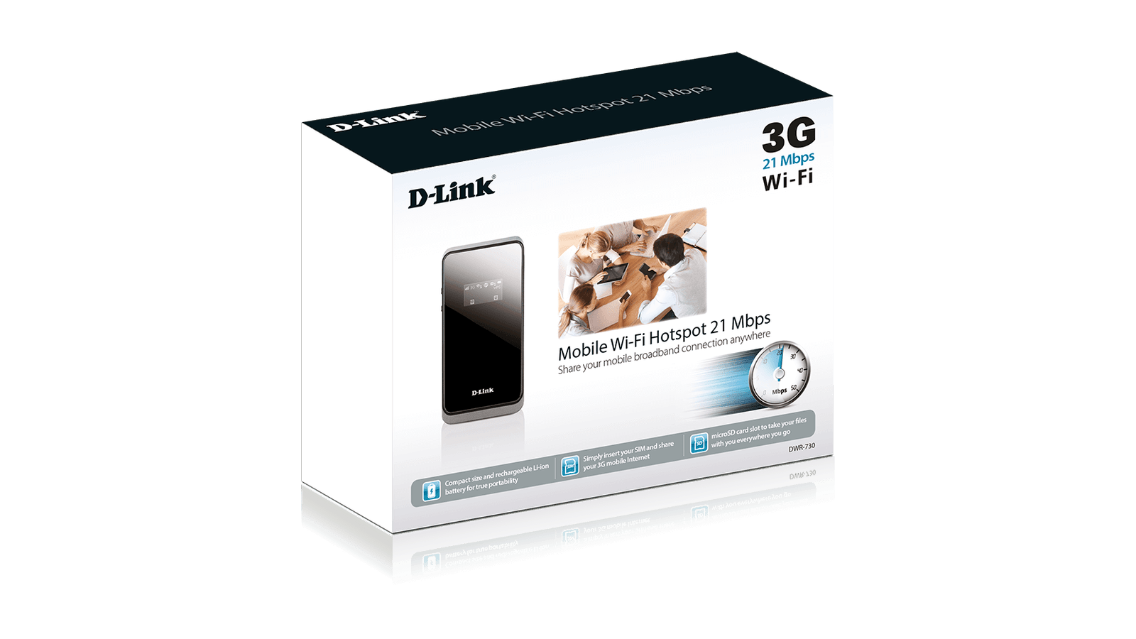 D-Link DWR-730 HSPA+ Mobile 3G Router